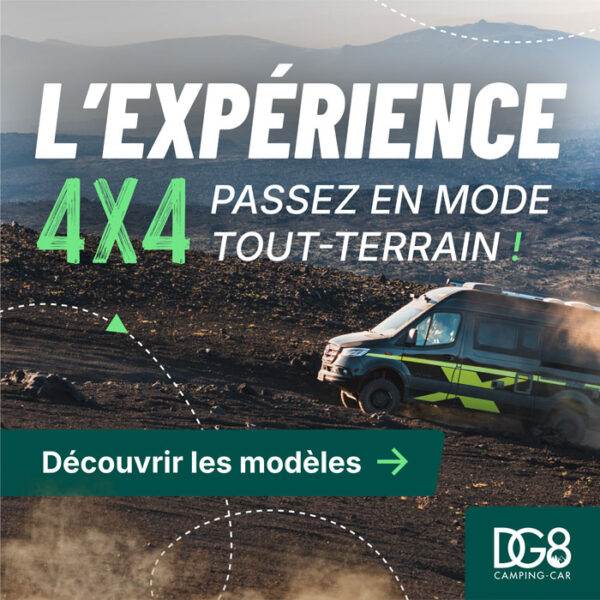 Nos véhicules 4x4 tout terrain - DG8 Camping Car