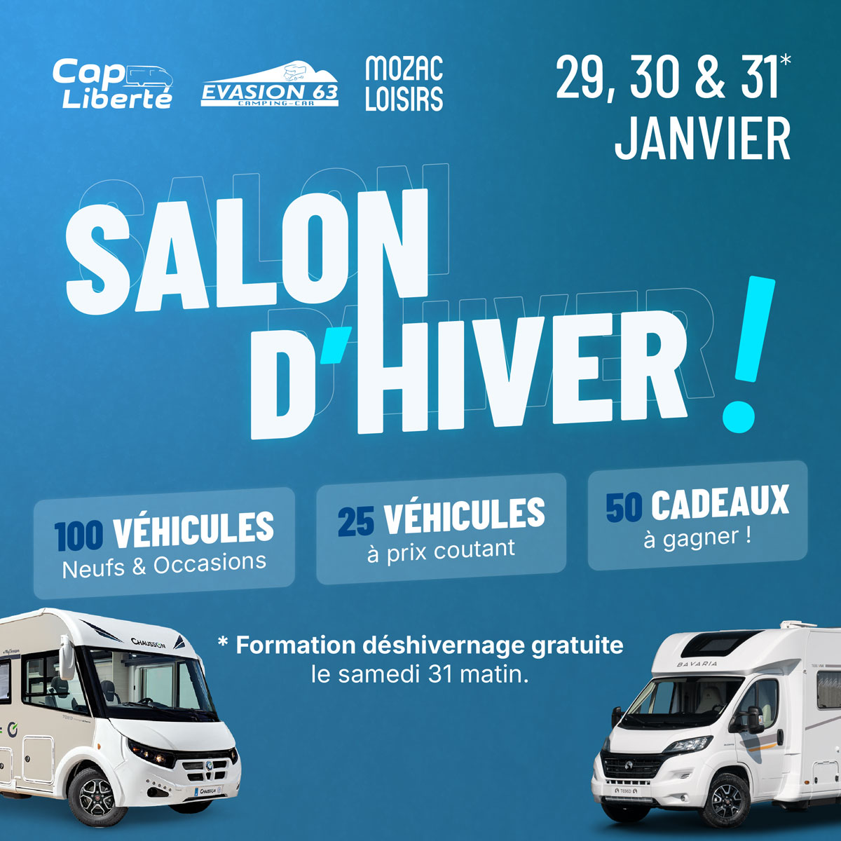 Salon Hiver Camping-car Clermont-Ferrand - DG8 Camping Car